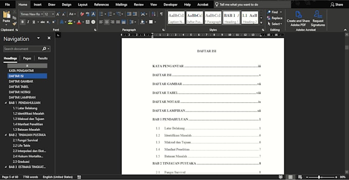 Do formatting journal or thesis by Frzlkurnia0905 | Fiverr