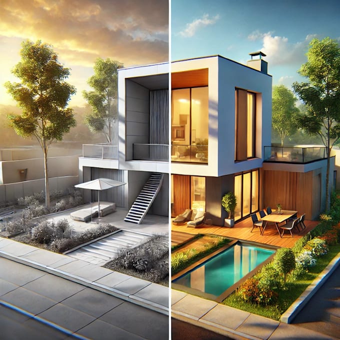 Make 3d revit model with visualization by Kabeermirza1999 | Fiverr