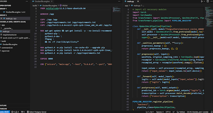 Implement ai models for image and language processing by Pongsathorn789 ...