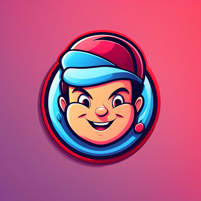 Create cute cartoon logo design , character or illustration by ...
