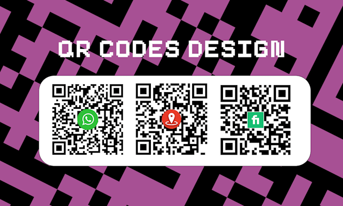 Create a custom qr code for your links by Yahyaskoukni | Fiverr