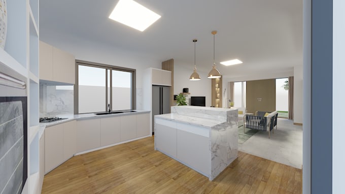 Create 3d objects and architectures by Benwolf24 | Fiverr