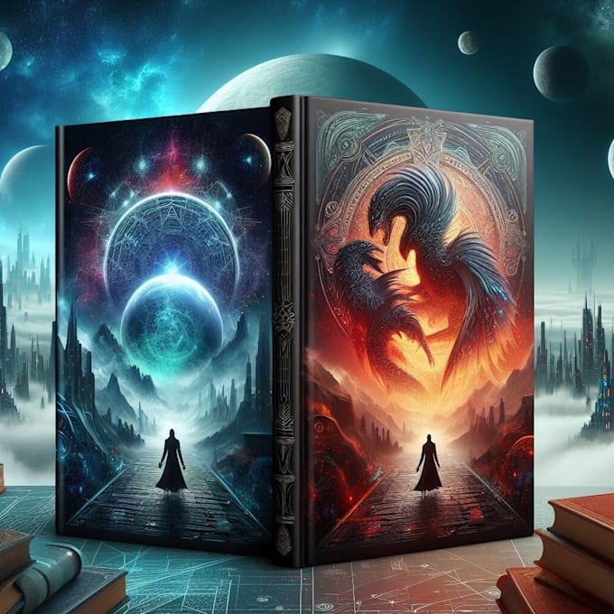 Design book covers for fantasy, sci fi, non fiction, horror by Kameoses ...