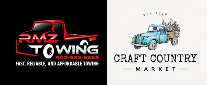 Create a modern and stunning truck llc logo design by Dorisj_chower3 ...