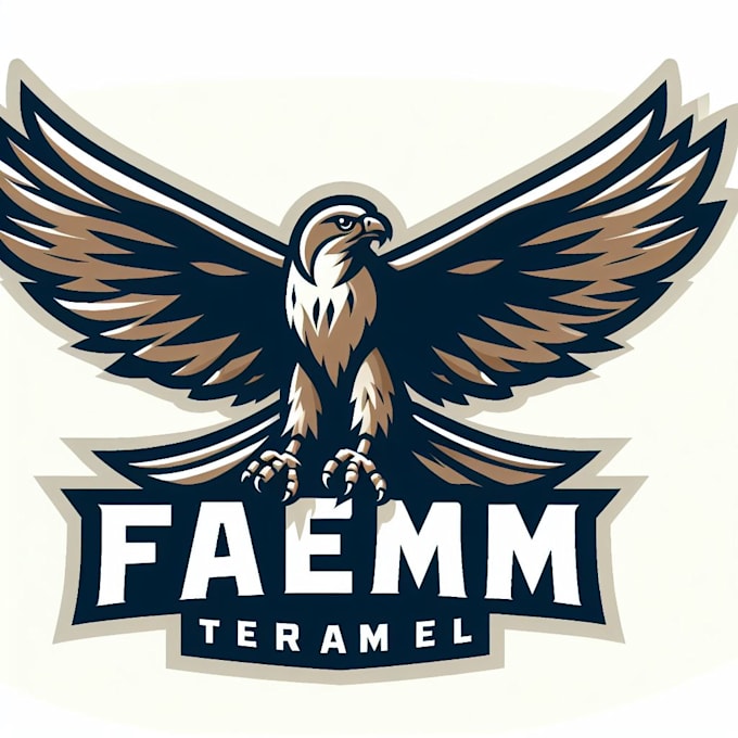 Design outstanding falcon flying mascot logo mascot for you by Joker ...