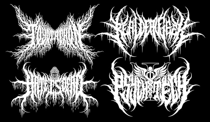 Design a professional and detailed death metal logo by Dickyparera | Fiverr