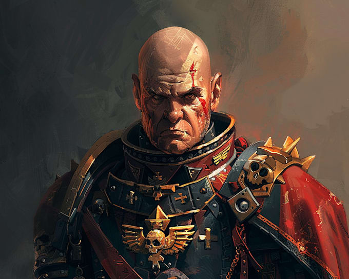 Do your warhammer 40k character by Melanieelene | Fiverr