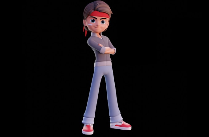 Disney style model, cartoon 3d character, sculpt stylized pixar, rig3d ...
