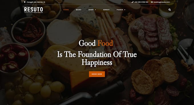 Create a template and revamp the website with elementor by Dwijokop ...