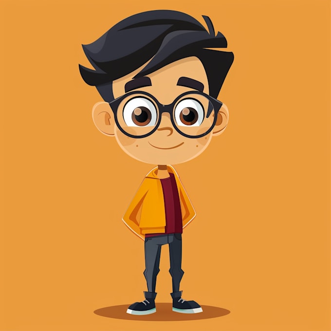 Create cartoon character or avatar in vectors by Feliklimea | Fiverr
