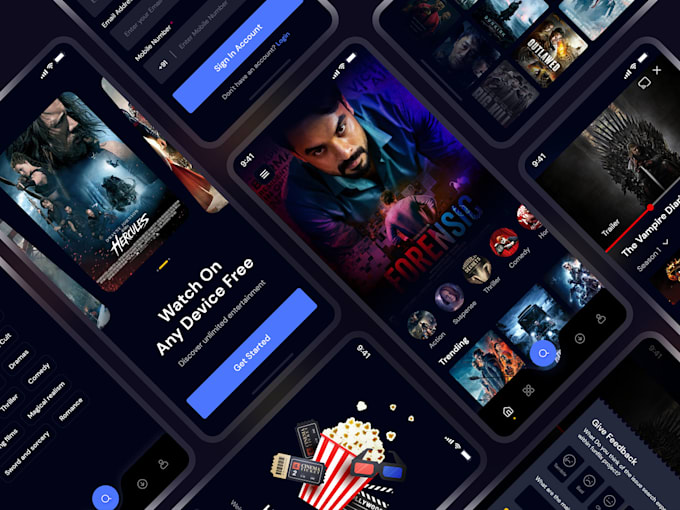 Develop ott platform for web series with flutter by Rishusharma775 | Fiverr