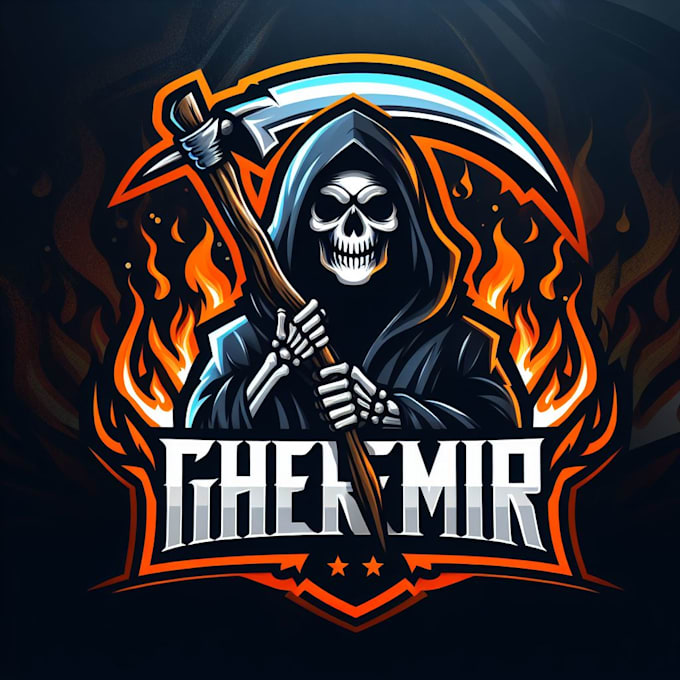 Make an amazing reaper mascot logo for you in one day by Kajol_rana ...
