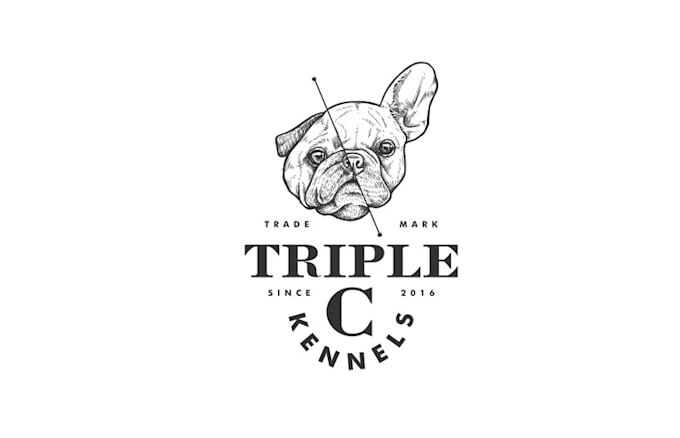 Professional friendly specialty dog breeding logo by Joshua_lathem | Fiverr