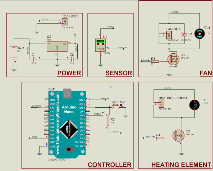 Design Electronics Schematic Pcb And Made Simulation By Shoaibi78 Fiverr