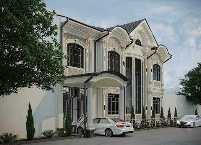 Design an impressive exterior with realistic renders by Ibrohimjonov ...