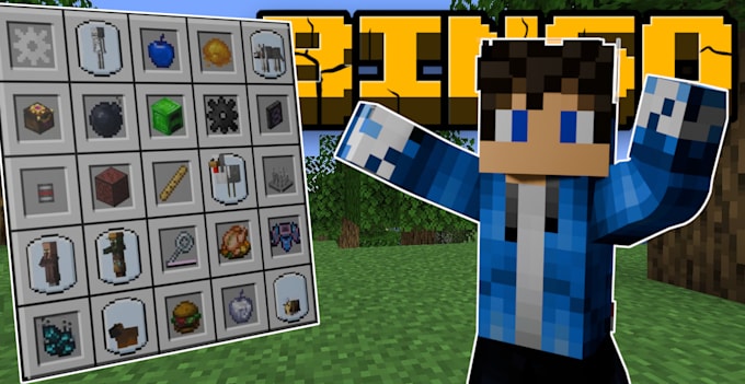 Create a 3d blender mc thumbnail by Thecosmogamer | Fiverr