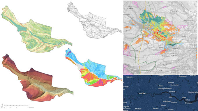Create gis mapping and visibility analysis by Charlottewon991 | Fiverr