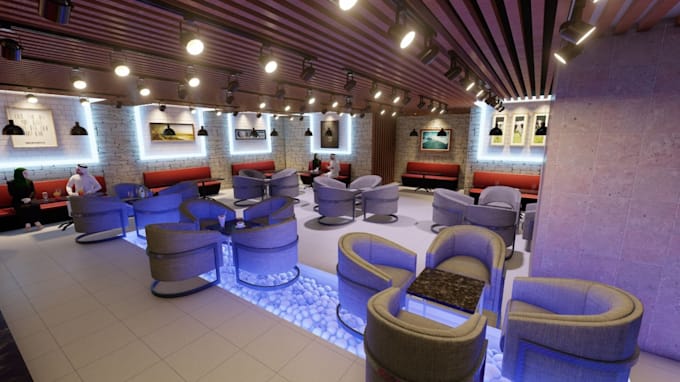 Do 3d realistic rendering of exterior and interior commercial or residential by M_malik143 | Fiverr