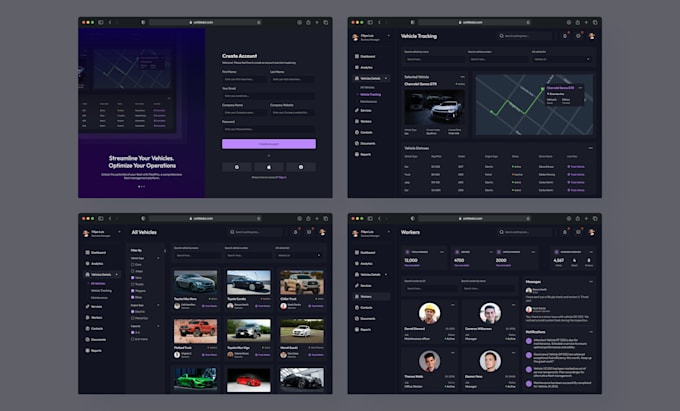 Design professional ui ux, figma and web applications by Zaagsys604 ...