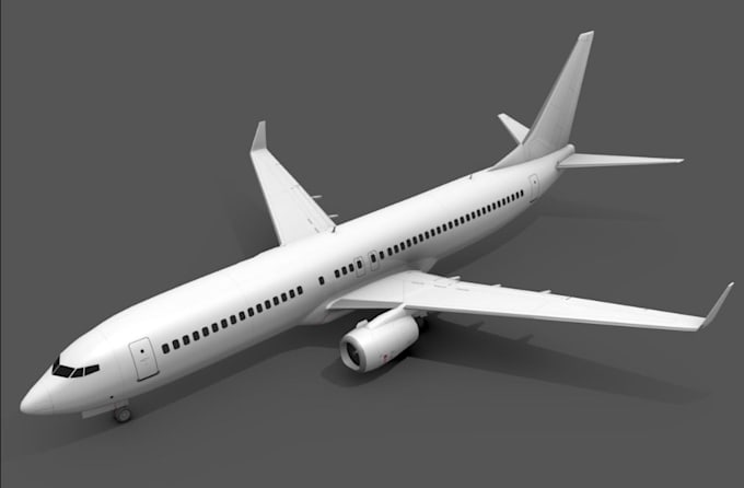 Model 3d airplane, 3d plane design with interior and exterior design by ...