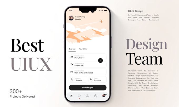 Do wireframe and uiux design by Rpwolfsoft | Fiverr