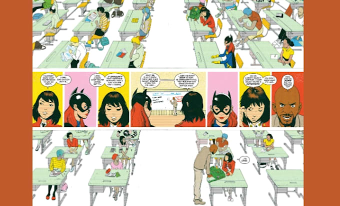 2d manga comics page illustration cartoon comic art nsfw strip 4 panel ...