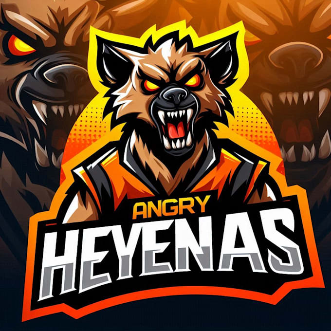 Design wonderful angry hyenas esport mascot logo only 12 hours by Rolex_smith1 | Fiverr