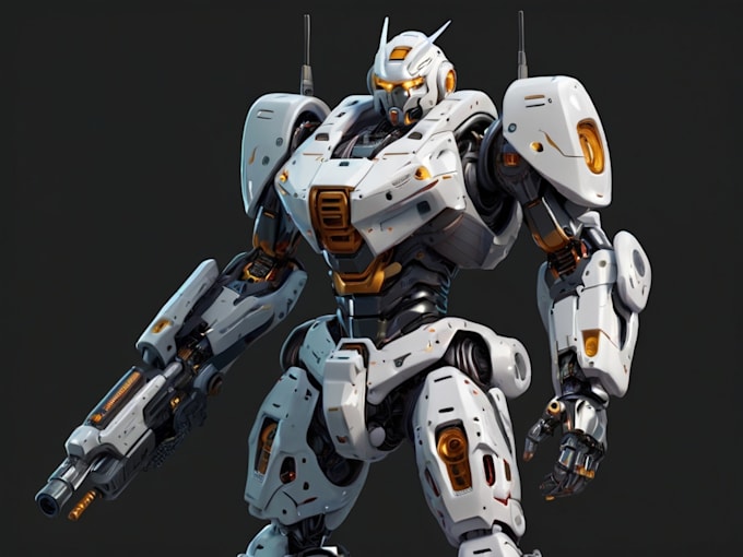 Draw a custom mecha illustrations in my style for you by Nelginssaed ...