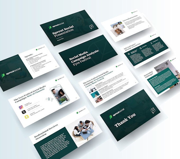 Create a pitch deck powerpoint presentation by Elshanis | Fiverr