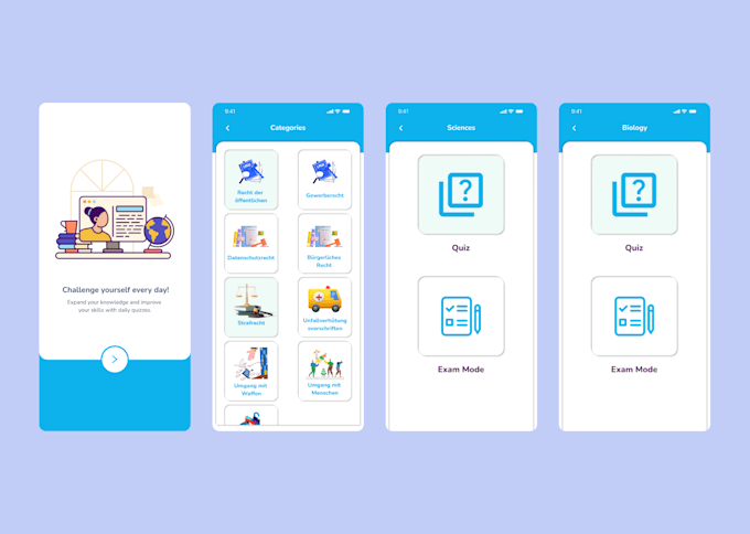 Design mobile app ui ux design, figma mobile app ui ux and website ui ...