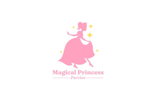 Luxurious fun princess party logo by Ligia_sabo | Fiverr