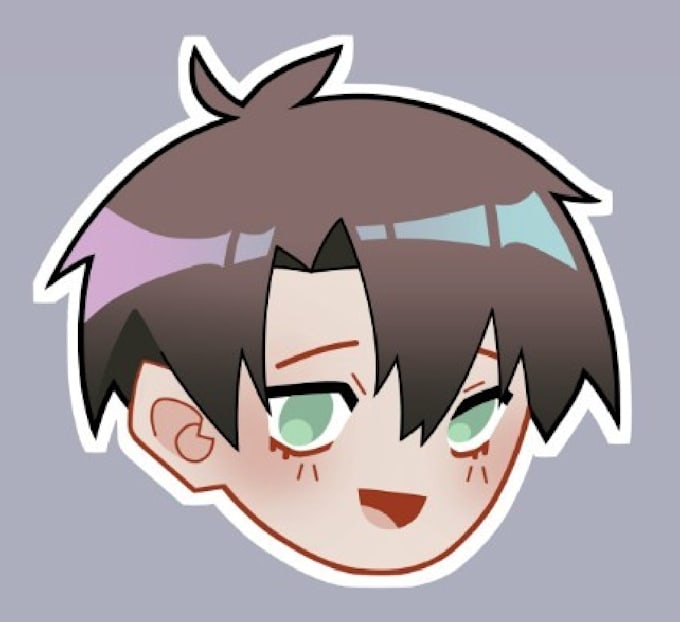 Draw cute chibi icon by Yellow_apricot | Fiverr