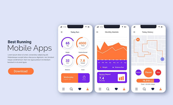 Do mobile ui ux design, app ui ux design and web ui design by Beverly_runolfs | Fiverr