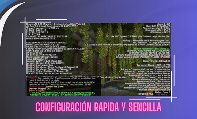 Configurar tu servidor de minecraft by Justnotsebas | Fiverr