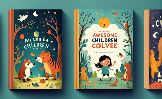 Children book illustrations and children book cover by Lihaenhov | Fiverr