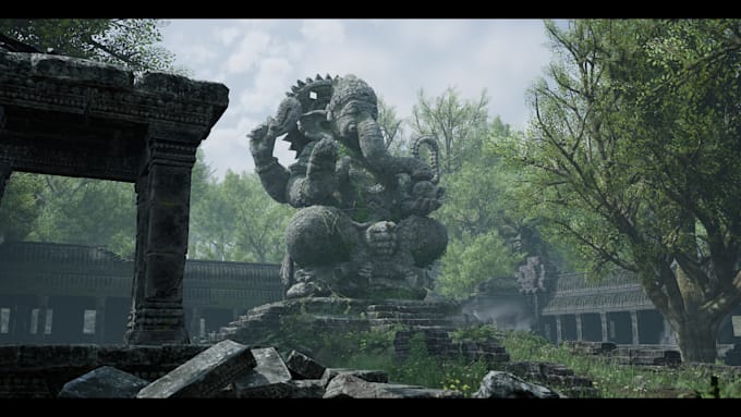 Design 3d game environment game map 3d environment using unity unreal engine by Ginealfiguret ...