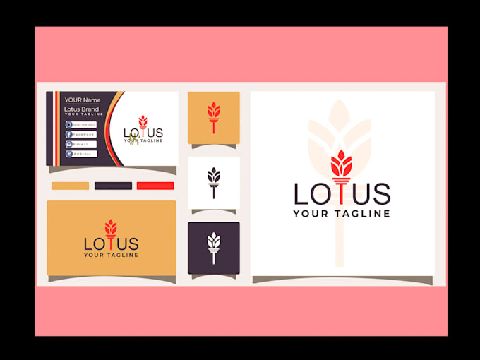 Design unique favicon logo color scheme font and instagram identity for ...