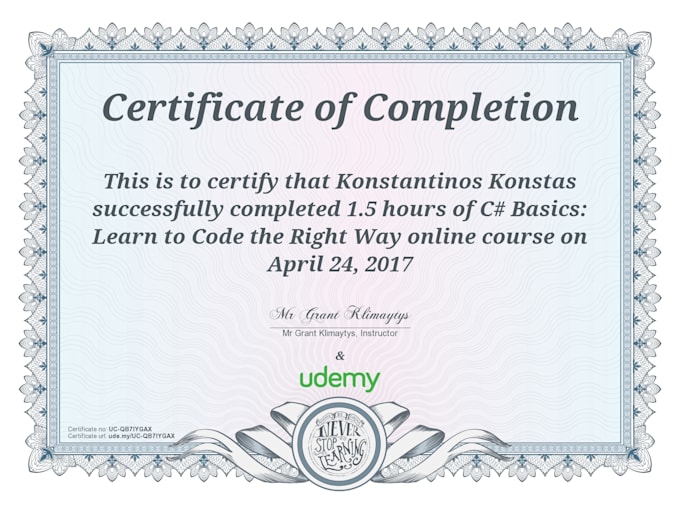 Teach you how to code in c sharp by Konstantinos36 | Fiverr