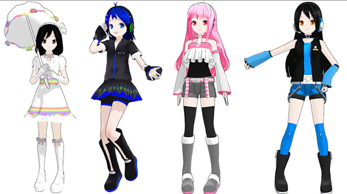 Create smooth and realistic physics for your mmd model by Dreal_rahman ...