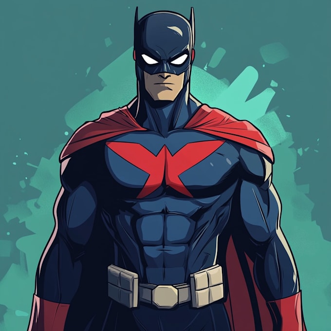 Create a unique superhero cartoon character by Riarlaroel | Fiverr