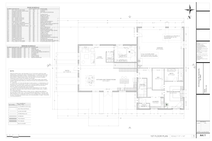 Meticulously draw your city bclueprint mep adu garage basement adu landscape by Hesselarchitect ...