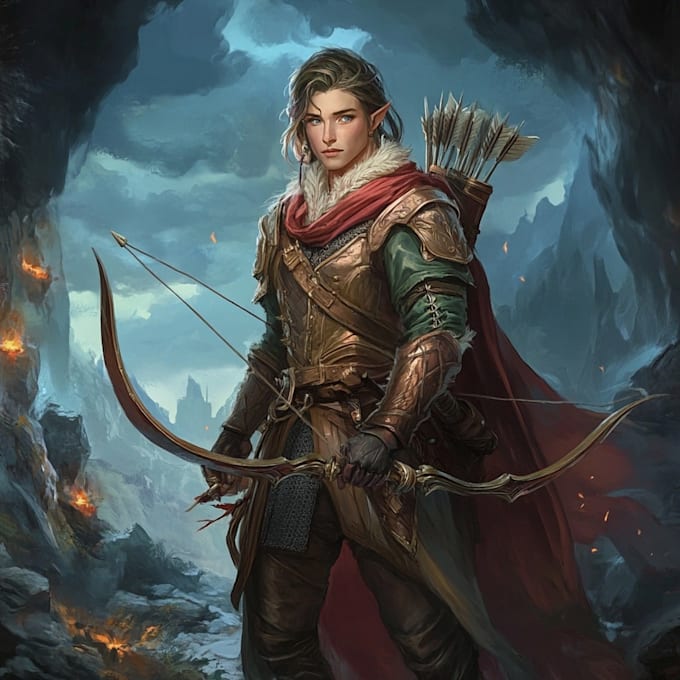 Make dnd character art and dnd character illustration by Acurapson | Fiverr