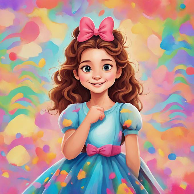 Create a unique disney portrait by Petaombard | Fiverr