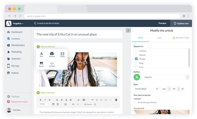 Build a standard mobile app with goodbarber adalo passion io and ...