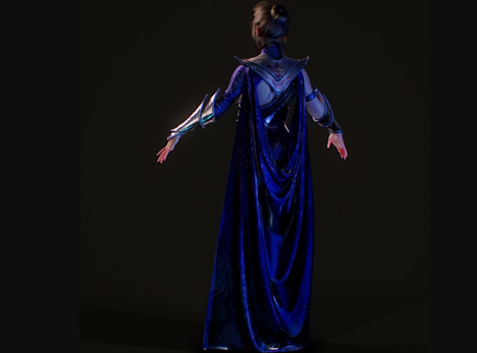 Mold realistic 3d nsfw,metahuman character, unity,rig 3d,xgen hair,cloth design by Kelavihty ...