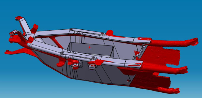 Do reverse engineering from scan data, stl to step, 3d cad by Msaeedulhassan | Fiverr