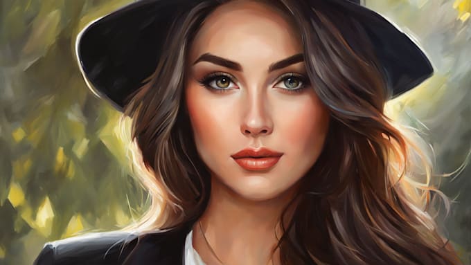 Draw digital oil painting portrait from photo by Phinaea | Fiverr