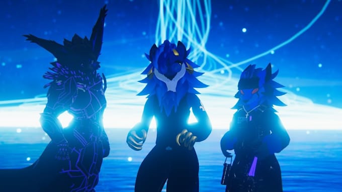 Create vrchat game model avatar,vr character design,vtuber animation ...