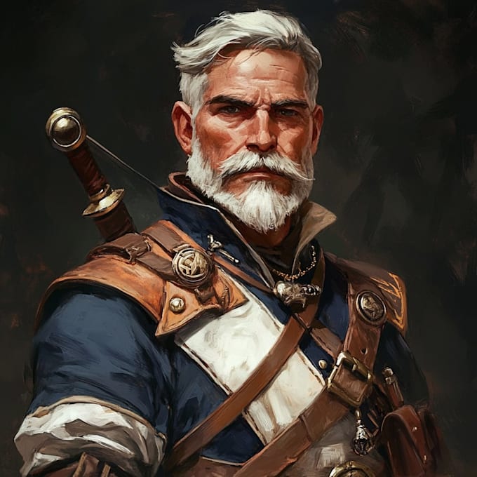 Make create fantasy character design illustration by Dundri | Fiverr