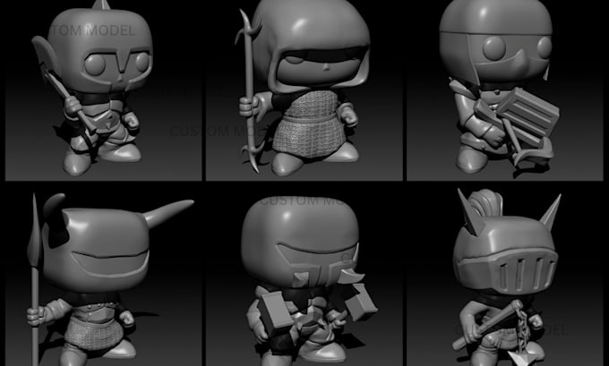 Do custom funko pop 3d model, 3d print a funko pop, funko pop for games ...